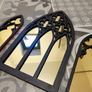 Gothic Mirror, Set of 3, GOLD Mirrors, Witchy, Cathedral - Etsy