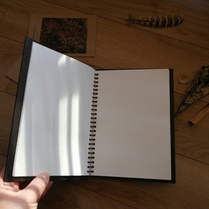 Engraved Wood Notebook, Moon Journal - Etsy