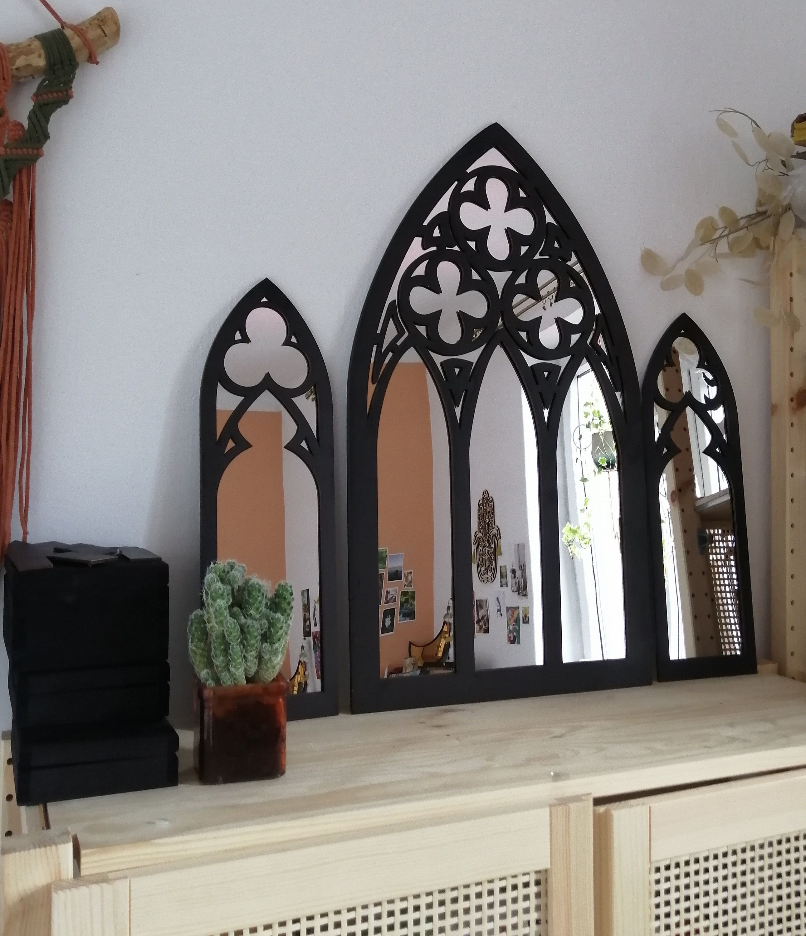 Gothic Mirror Set of 3 Big Size - Etsy