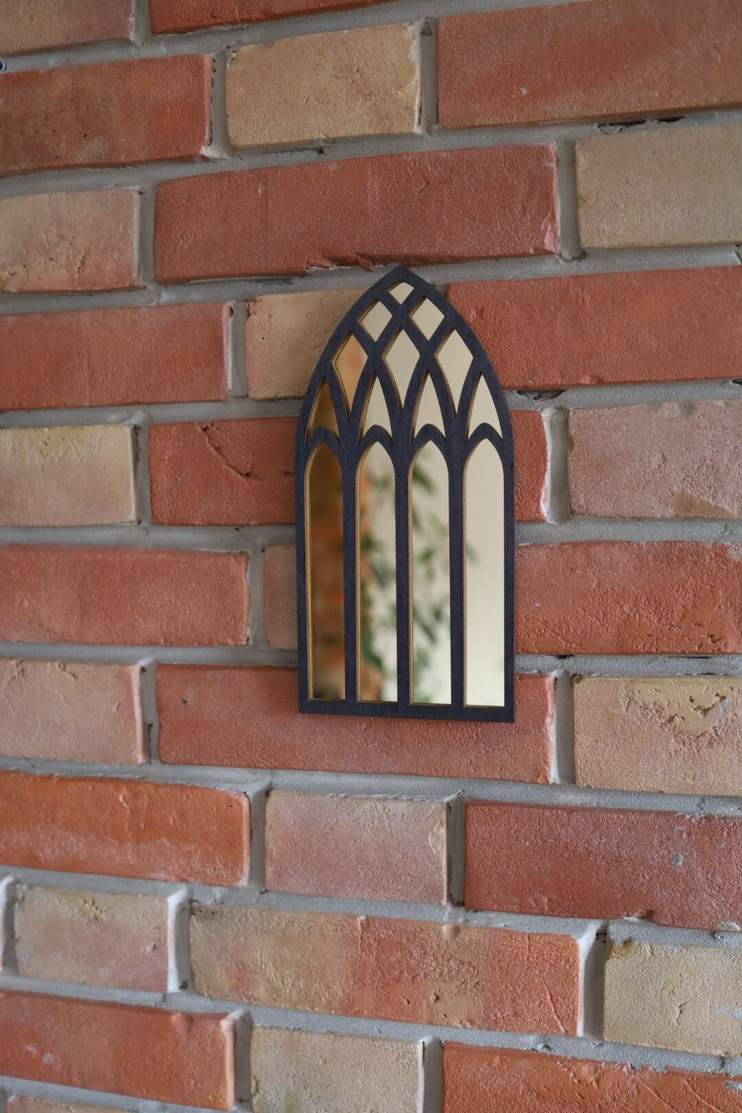 Gothic Mirror GOLD, Cathedral Window, Arch Frame - Etsy