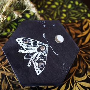 Moth Box, Jewellery Wooden Box - Etsy