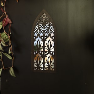 Gothic Mirror, Cathedral Church Window, Arch Frame - Etsy