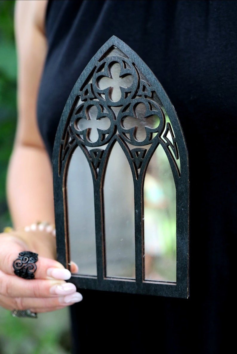 Gothic Mirror Cathedral Window Wall Decor - Etsy