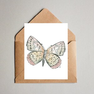 Butterfly Notecards | Blank Inside | Original Art | Greeting Card | Set ...