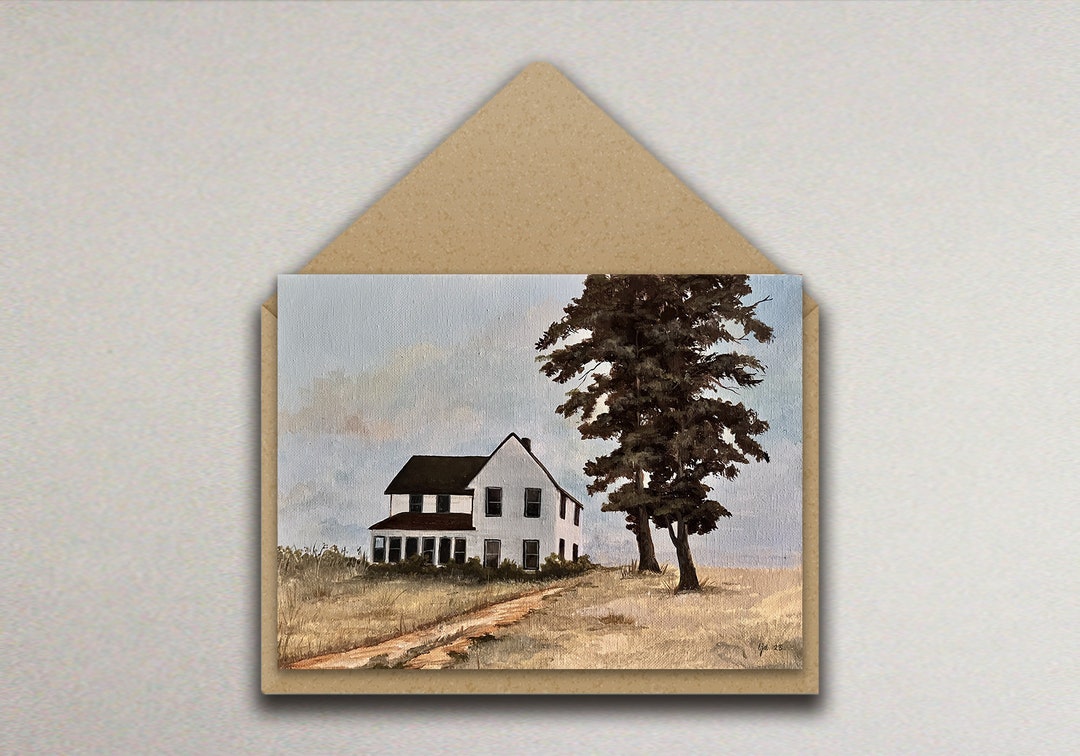 Old Farmhouse Notecards | Set of 8 | Blank Inside - Etsy