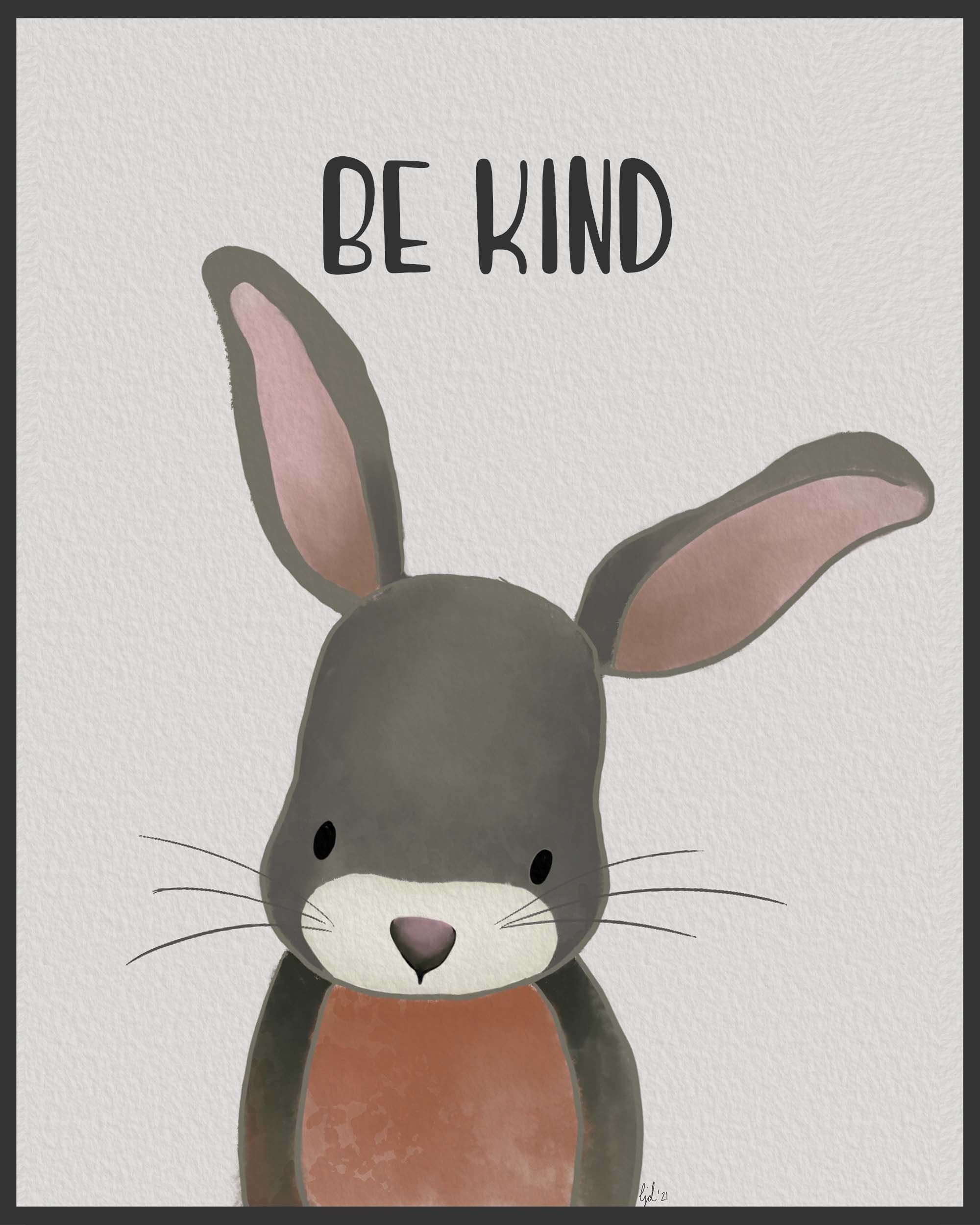Classroom Posters, Forest Animals Encouragement Paintings, Be Brave, Be ...