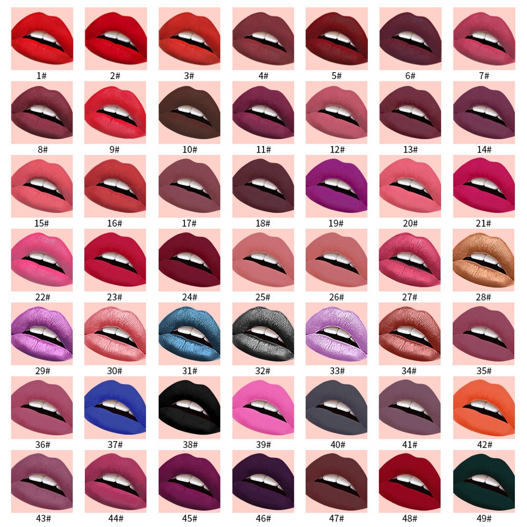 Various Colors of Vegan Friendly Matte Lipstick - Etsy