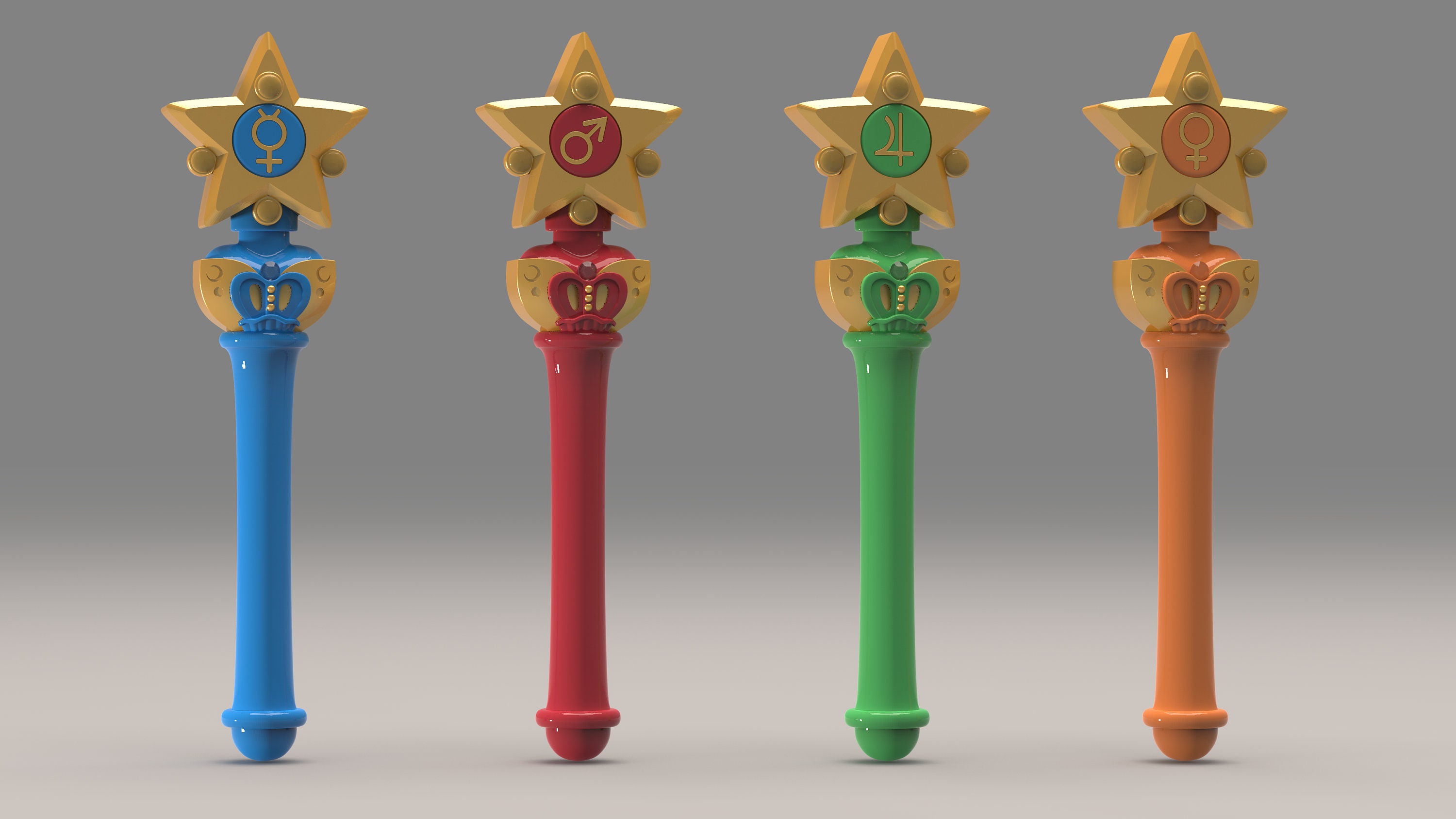 Sailor Moon Sailor Guardians Star Power Stick Crystal - Etsy