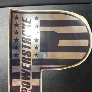 Powerstroke Decal - Etsy