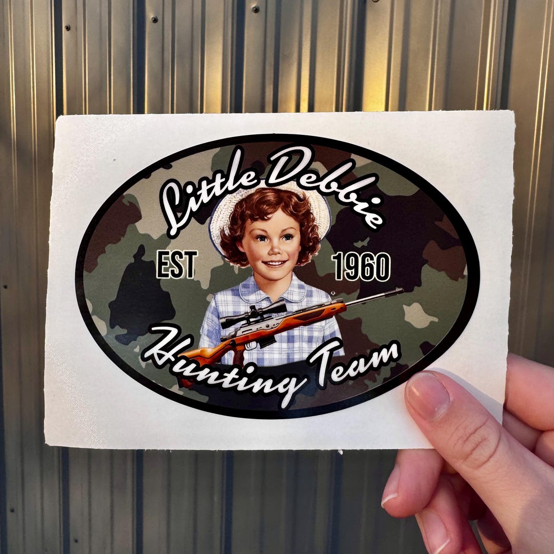 Little Debbie Hunting Team Sticker - Etsy