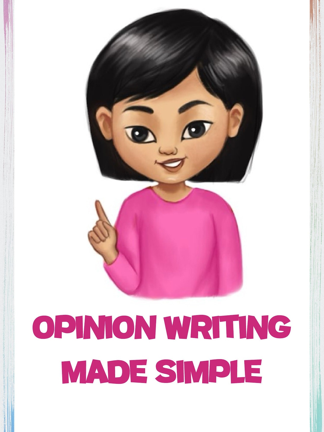 Opinion Writing Anchor Chart for Kids How to Teach Opinion Writing to ...