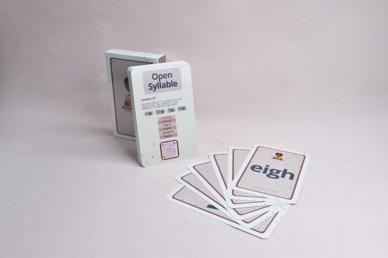 Science of Reading Flashcard Phonics Lesson Gift for Parents - Etsy
