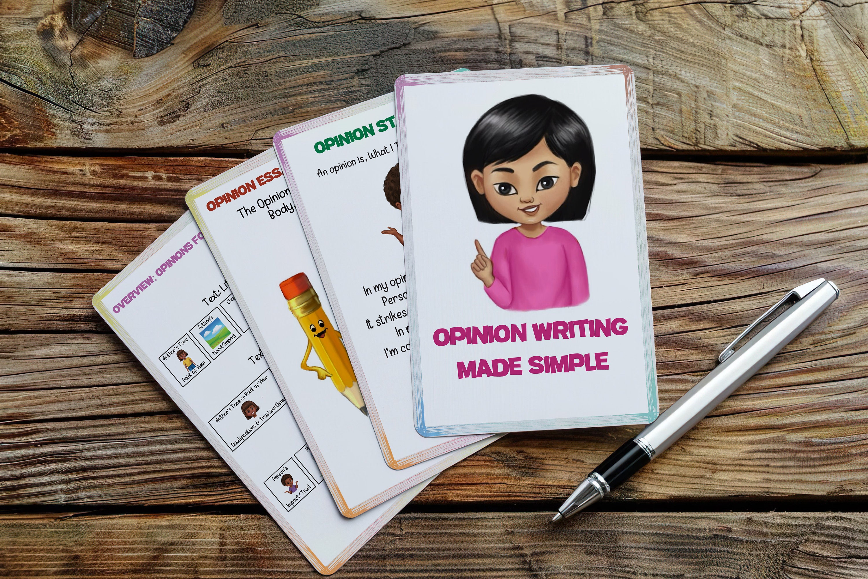 Opinion Writing Fun Learning Tool for Young Writers, Elementary Writing ...