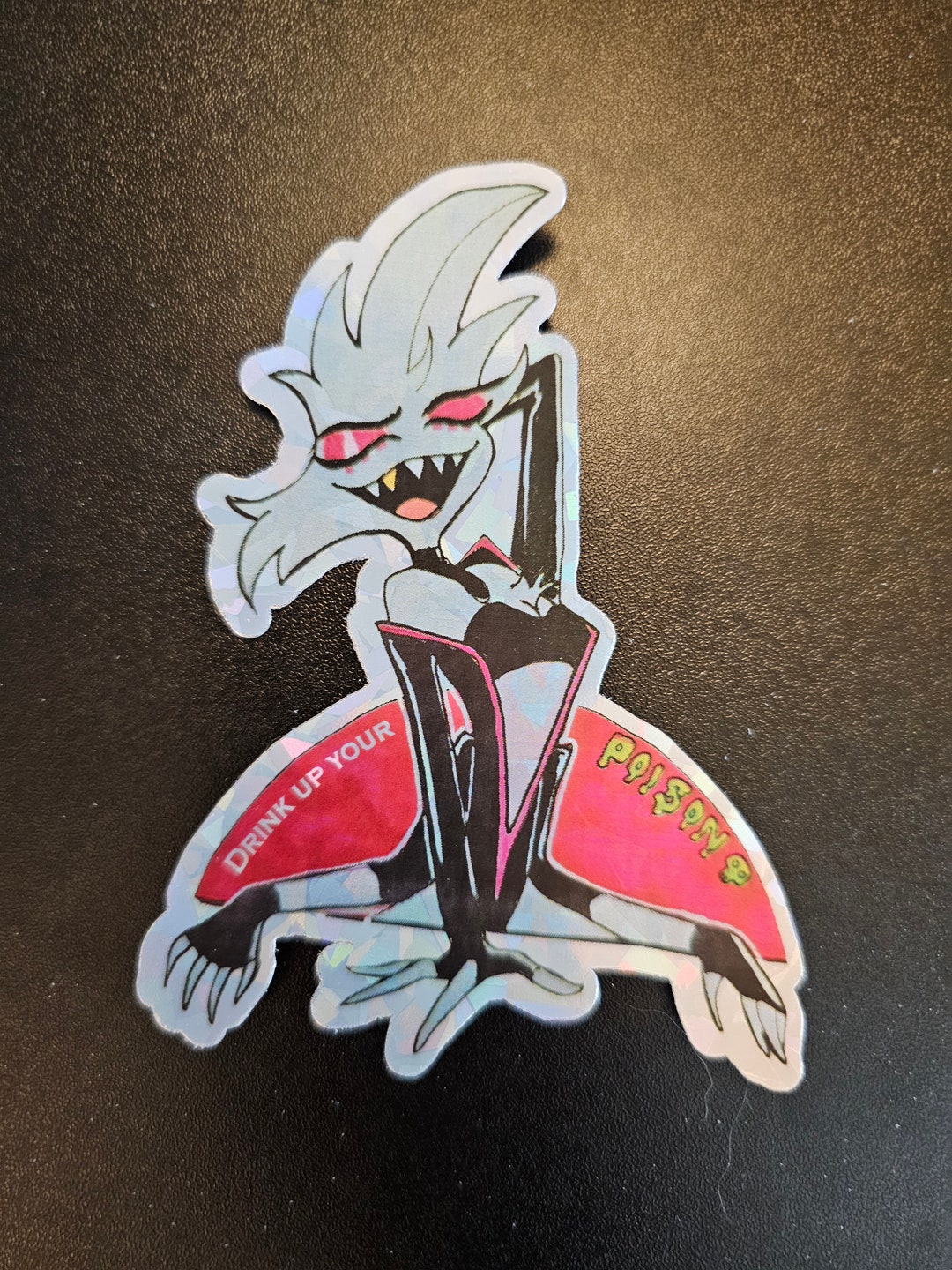 Angel Drink up Your Poison Hazbin Hotel, Alastor, Niffty, Adam, Angel ...