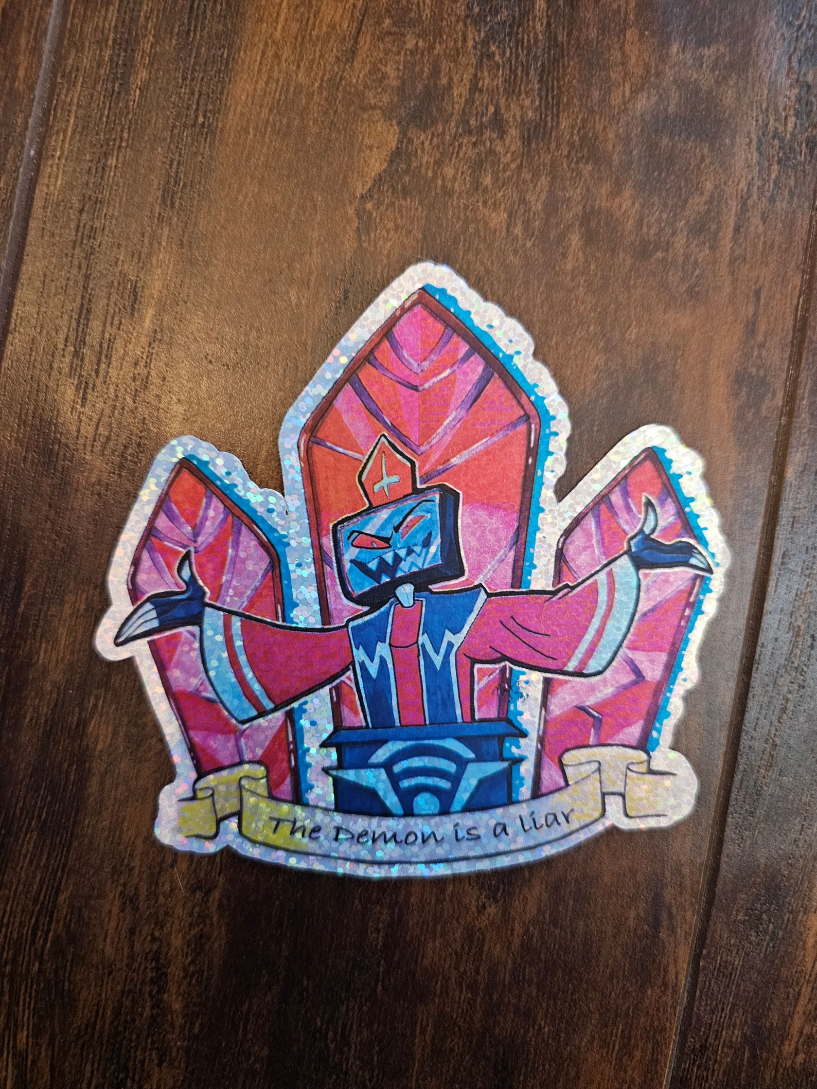 Assorted Hazbin Stickers Hazbin Hotel, Nifty, Angel Dust, Husk, Alastor ...