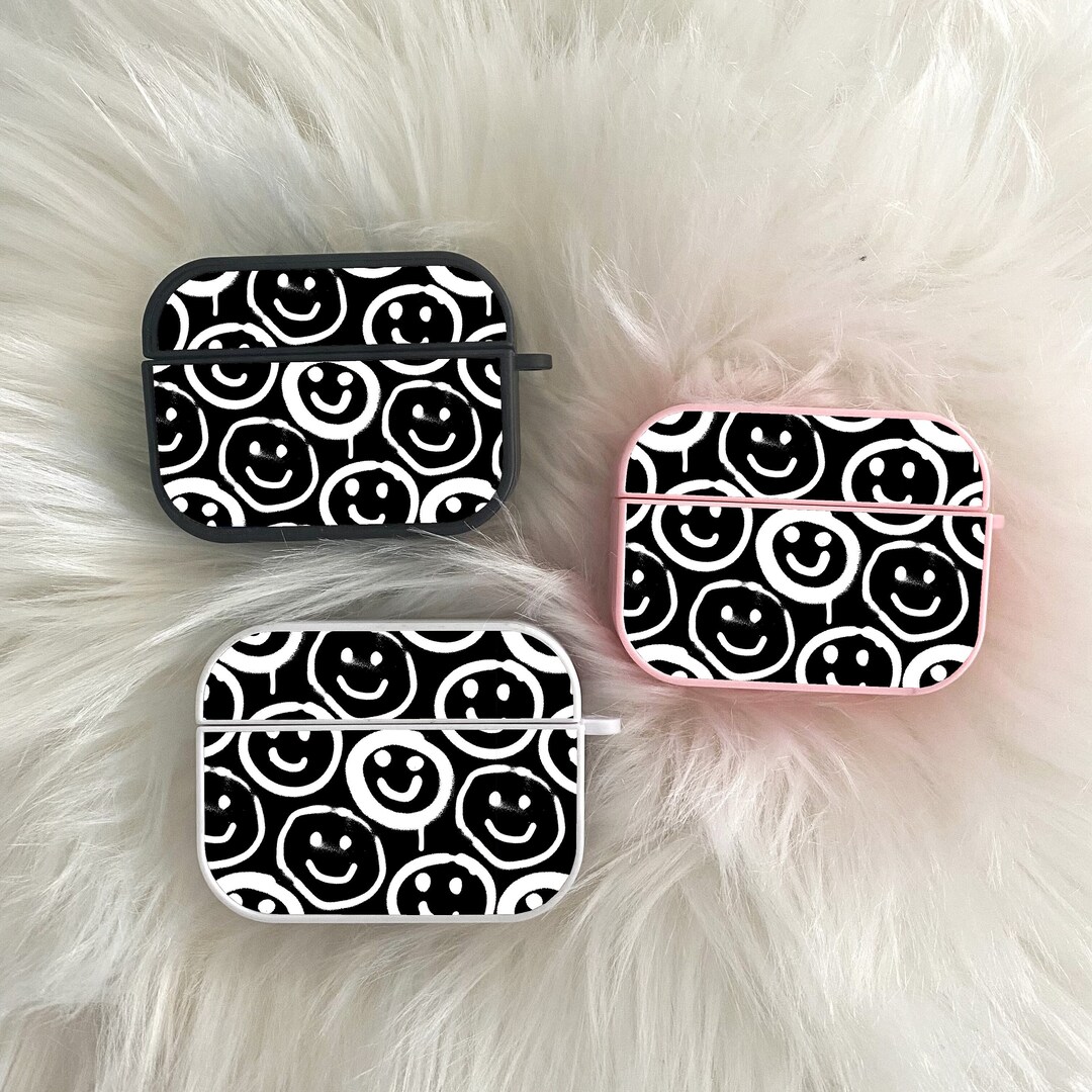 Smile Drip Airpod Case 1/2 and 3 Airpods Pro Cute Keychain - Etsy