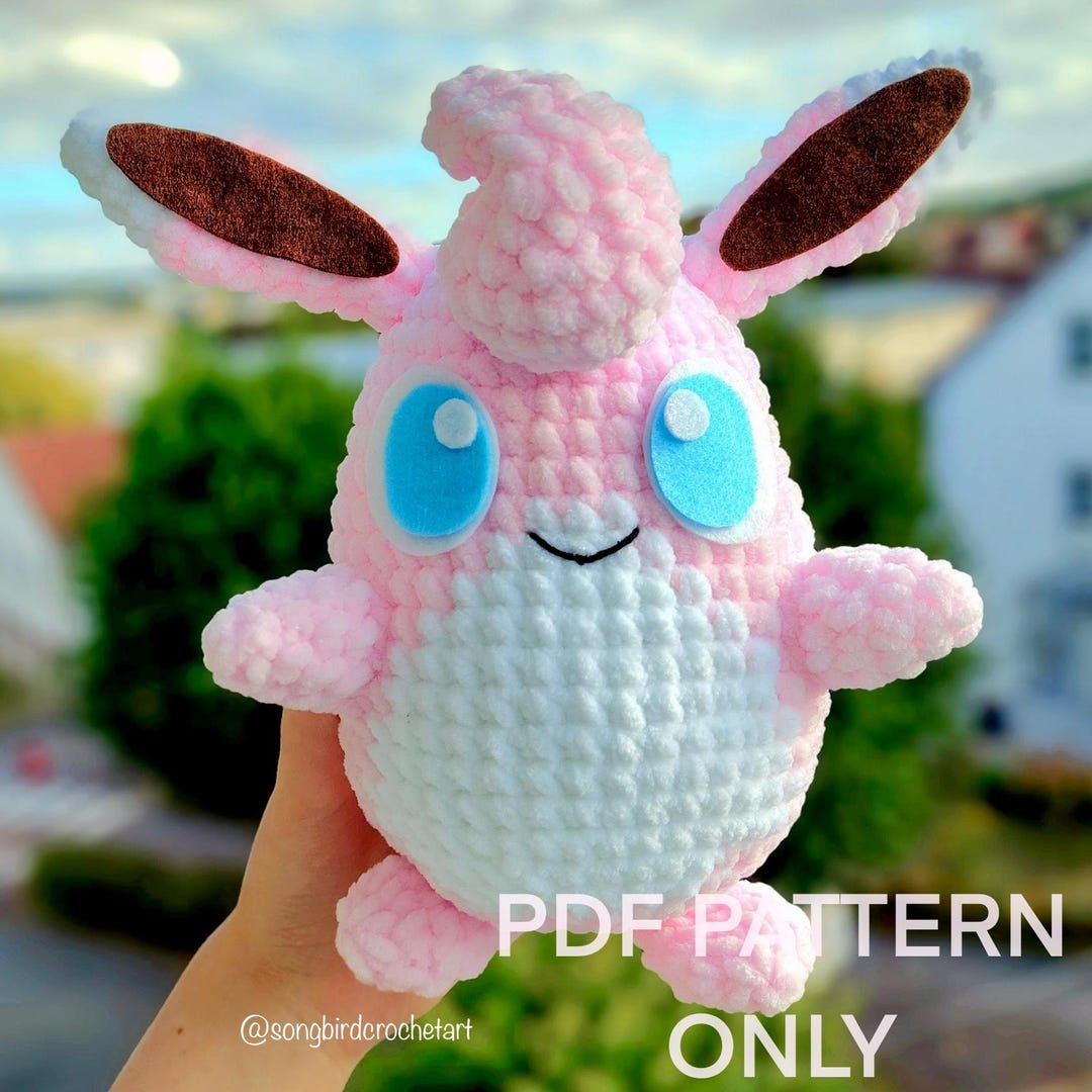 Digital PDF Pattern ONLY Pink Bunny Crochet Pattern - Etsy