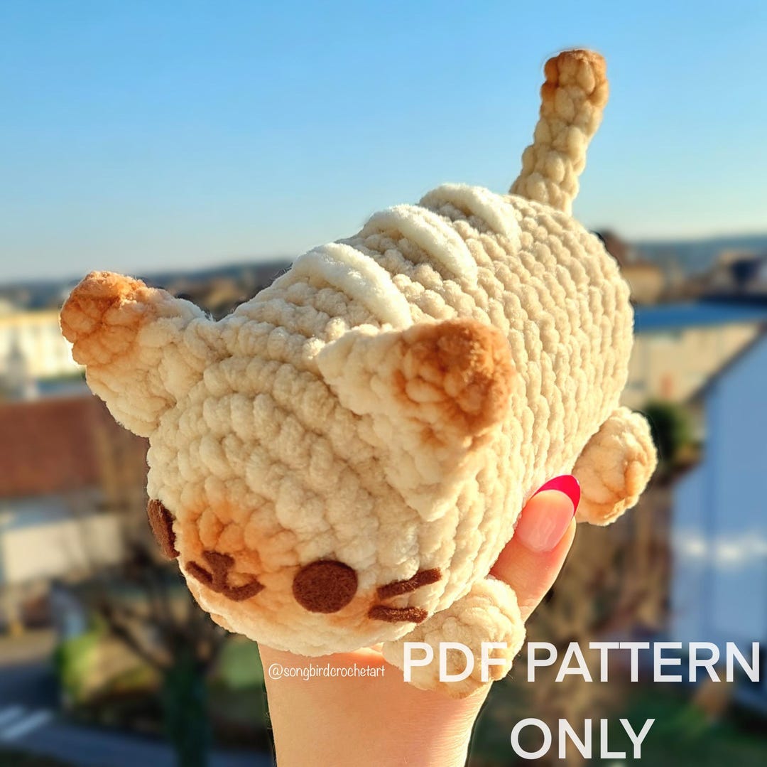 Digital PDF Pattern ONLY Bread Kitty Crochet Pattern - Etsy
