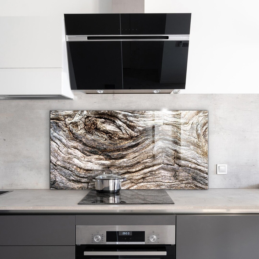 Tree Bark Trunk Neutral Colors Backsplash, Wall Accents, Kitchen Decor ...