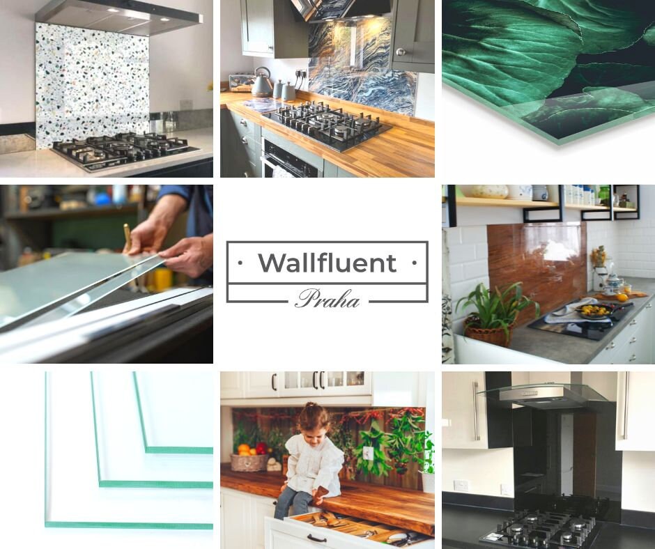 A Delicate Daisy in the Meadow Colorful Backsplash, Stain Protection ...