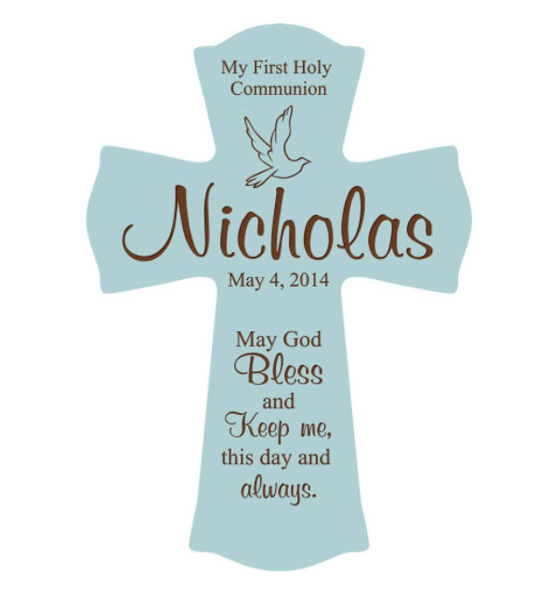 Personalized Communion Cross, Custom Communion Cross, Engraved ...