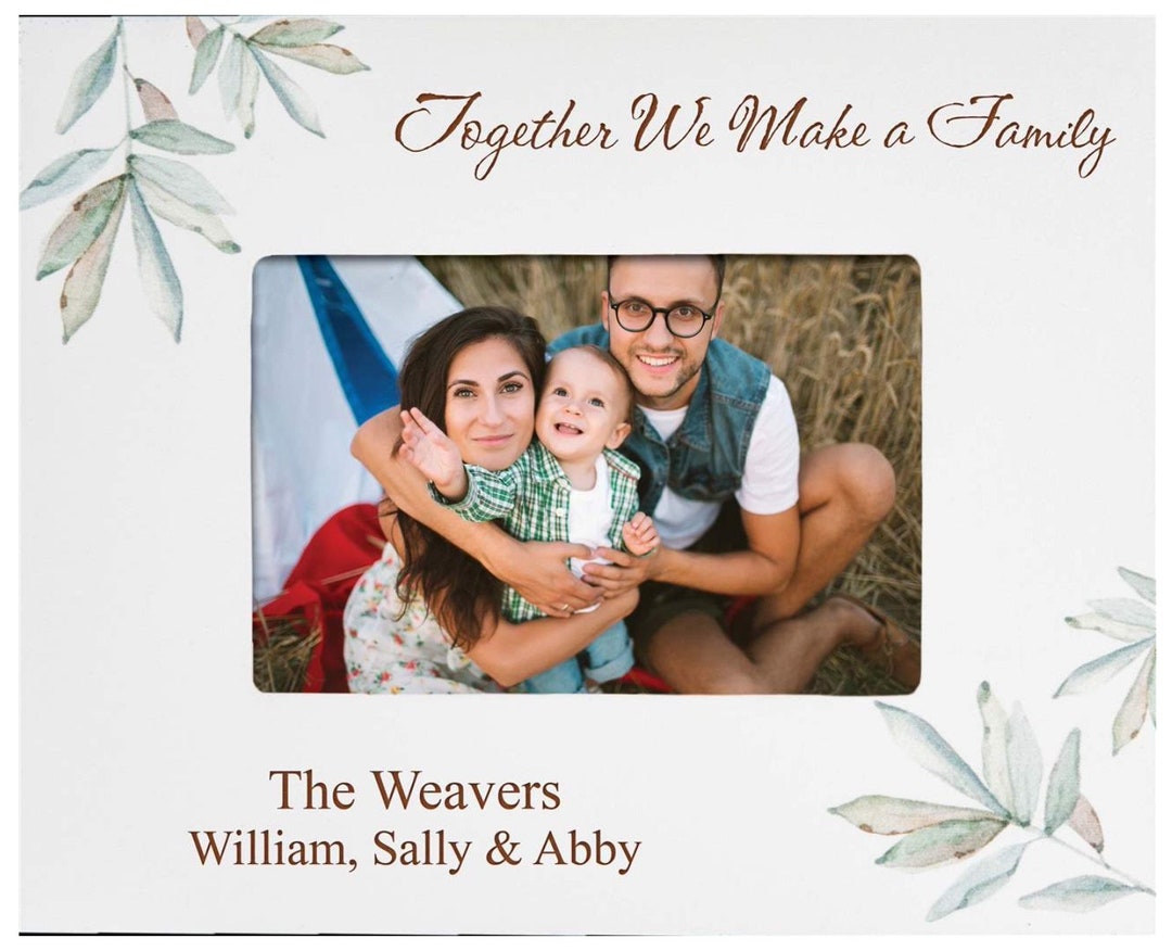 4 X 6 Family Frame, New Family Frame, House Warming Frame, - Etsy
