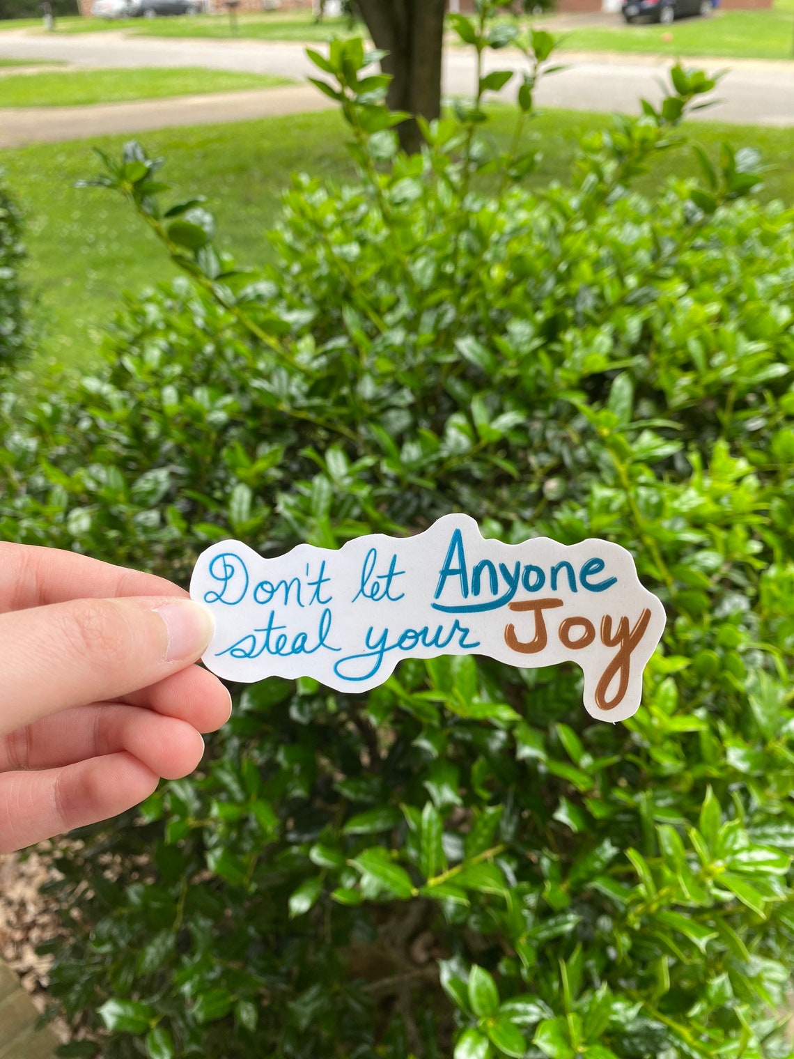 Dont Let Anyone Steal Your Joy Sticker | Etsy