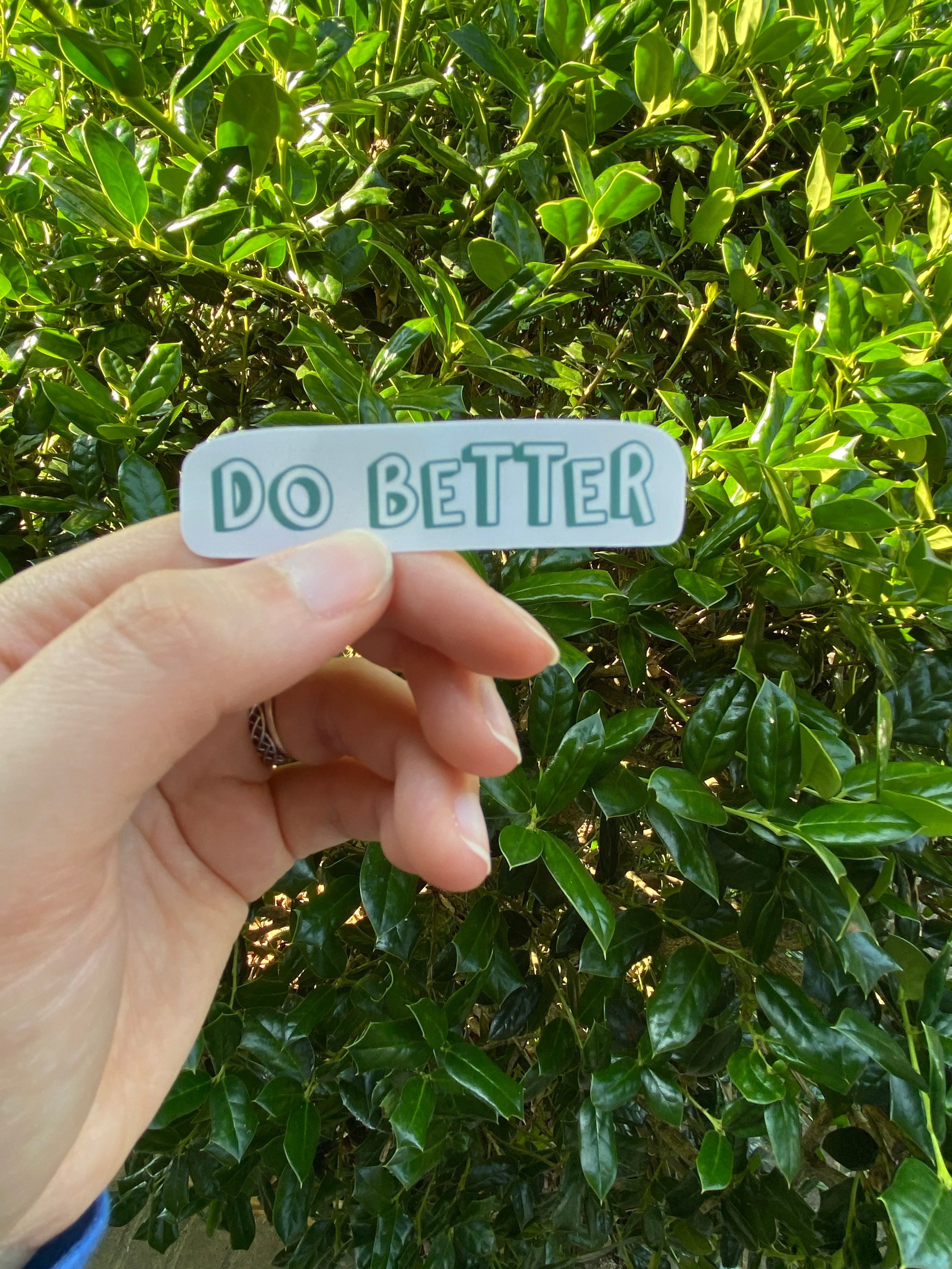 Do Better Sticker Waterproof Sticker for Water Bottles - Etsy UK