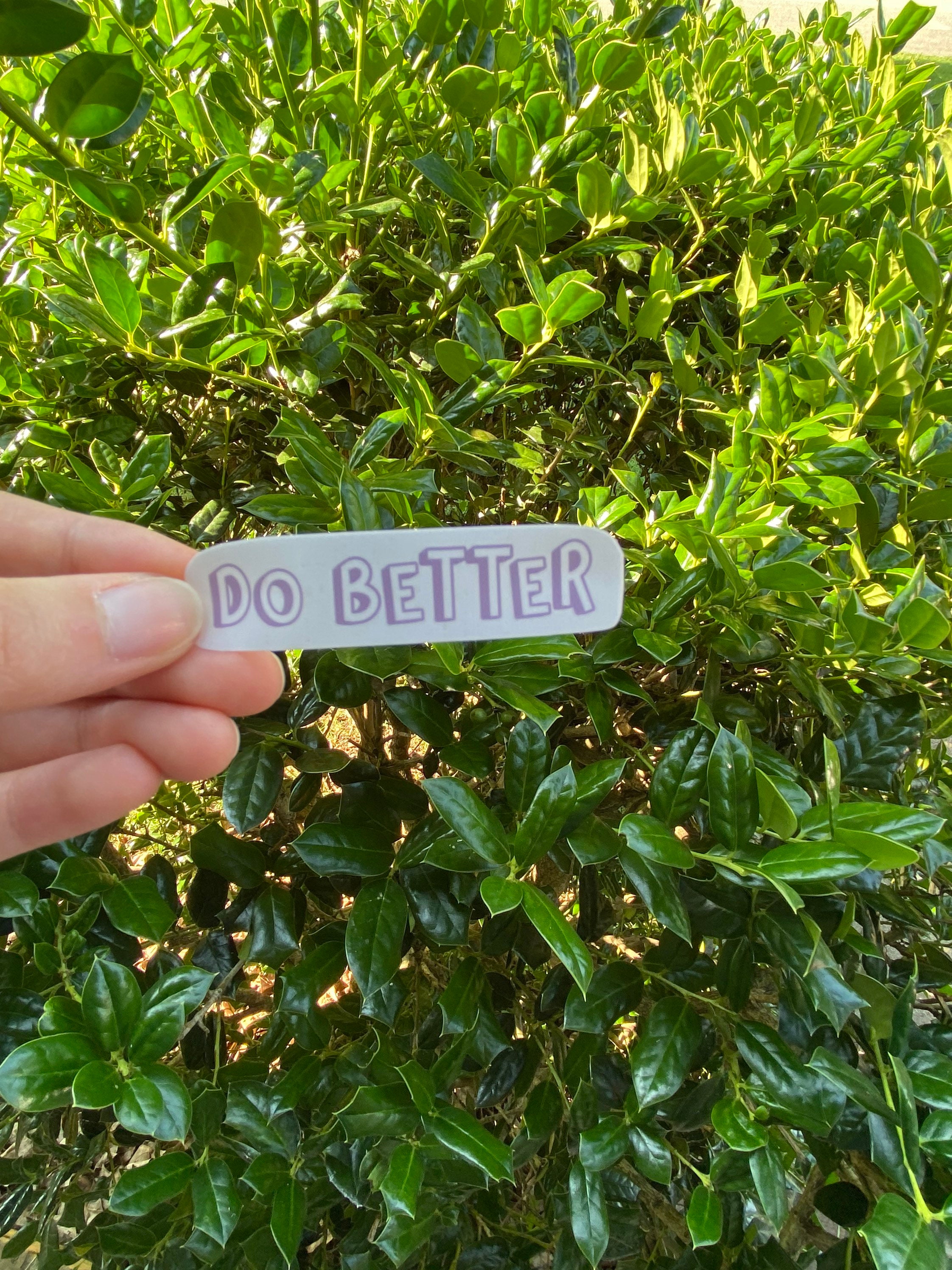 Do Better Sticker Waterproof Sticker for Water Bottles - Etsy UK
