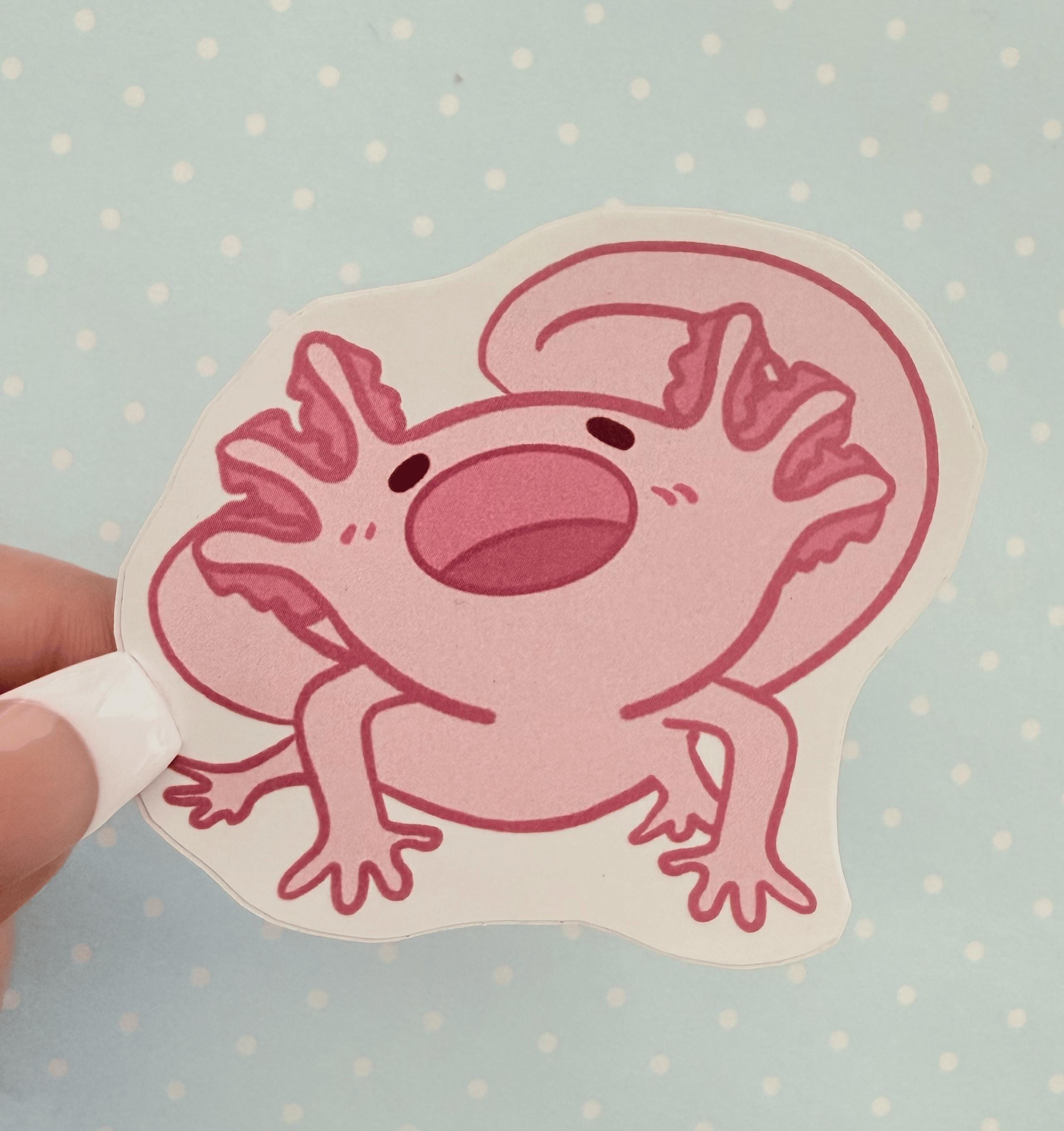 Axolotl Sticker - Etsy