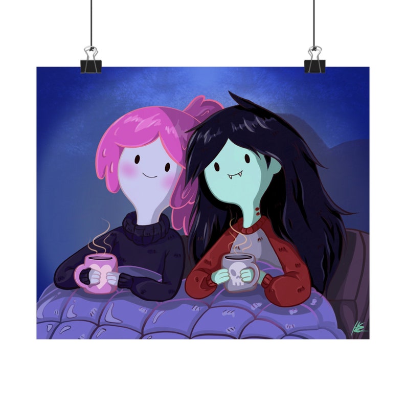 Bubbline Poster Print - Etsy
