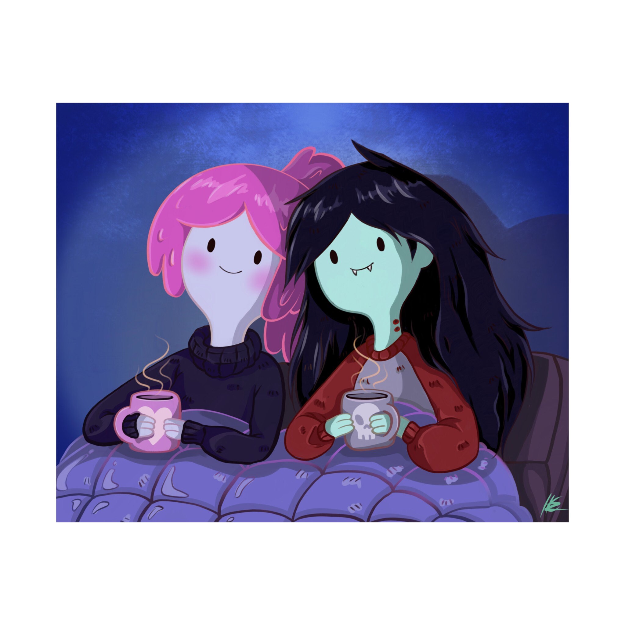 Bubbline Poster Print - Etsy