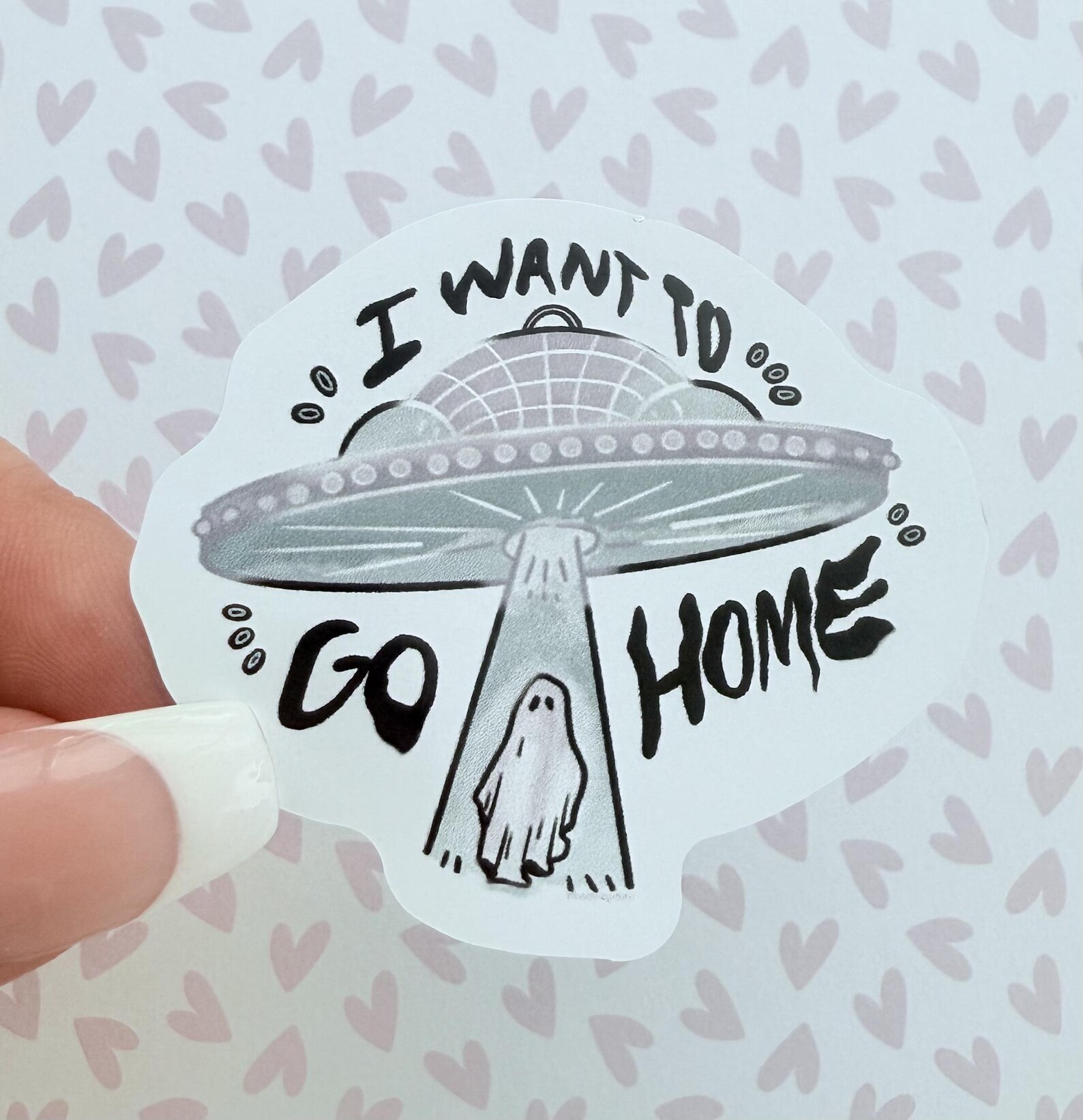 I Want to Go Home Sticker - Etsy