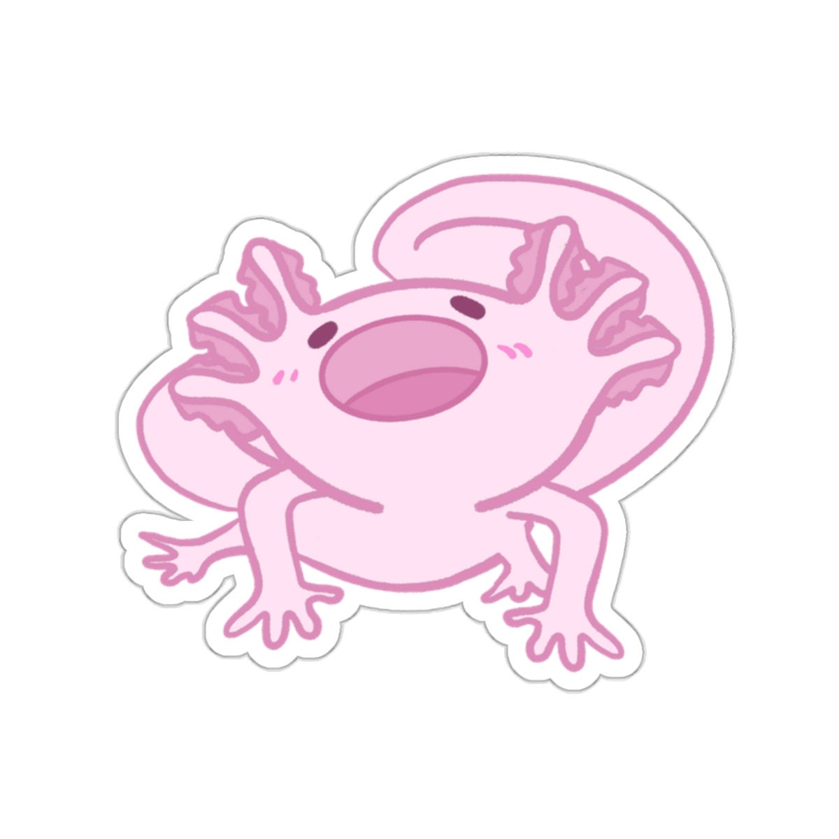 Axolotl Sticker - Etsy