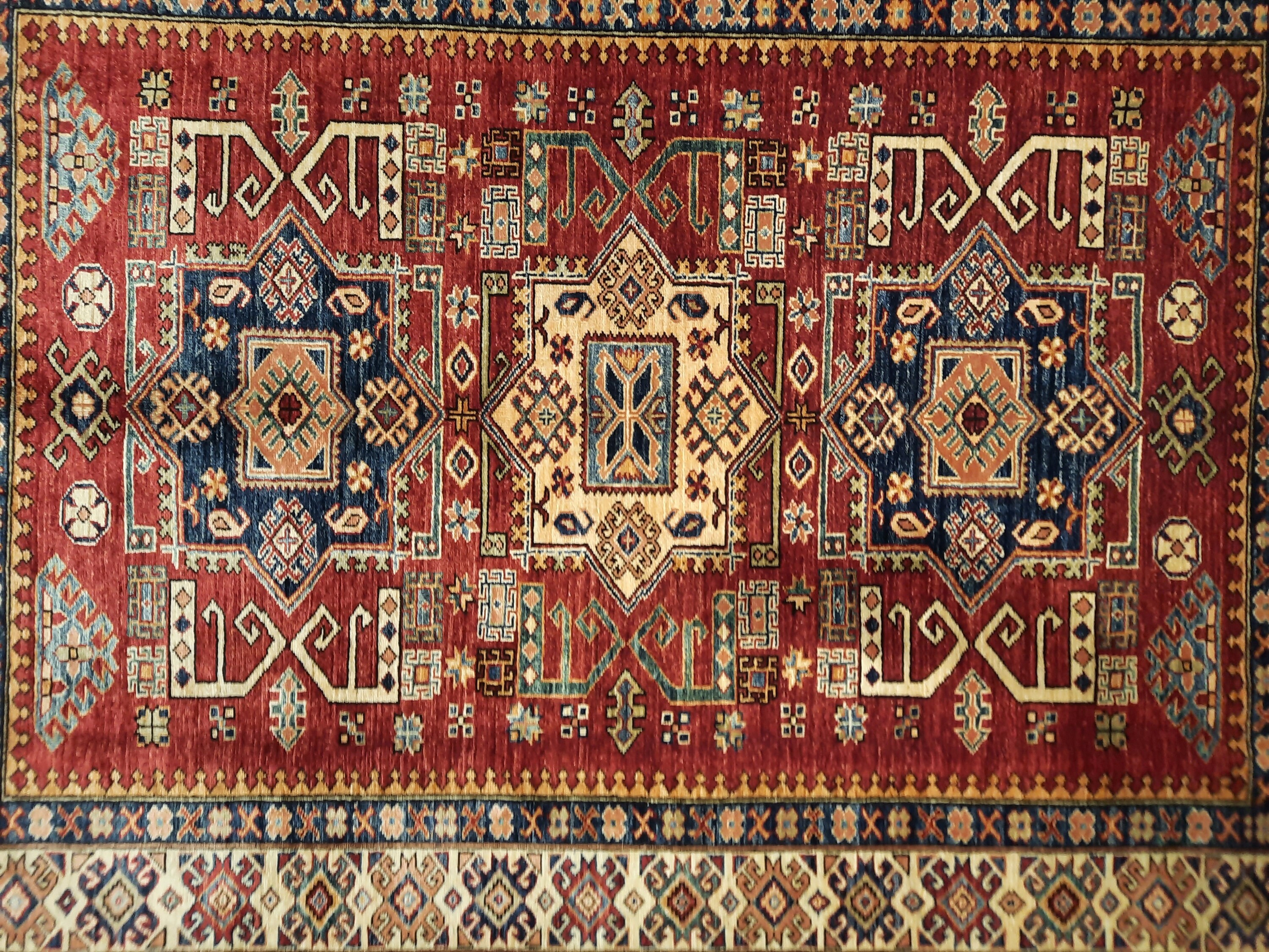 Modern Rug 5x7 Rug Colorful Rug Red Turkish Rug Aesthetic Rug - Etsy UK