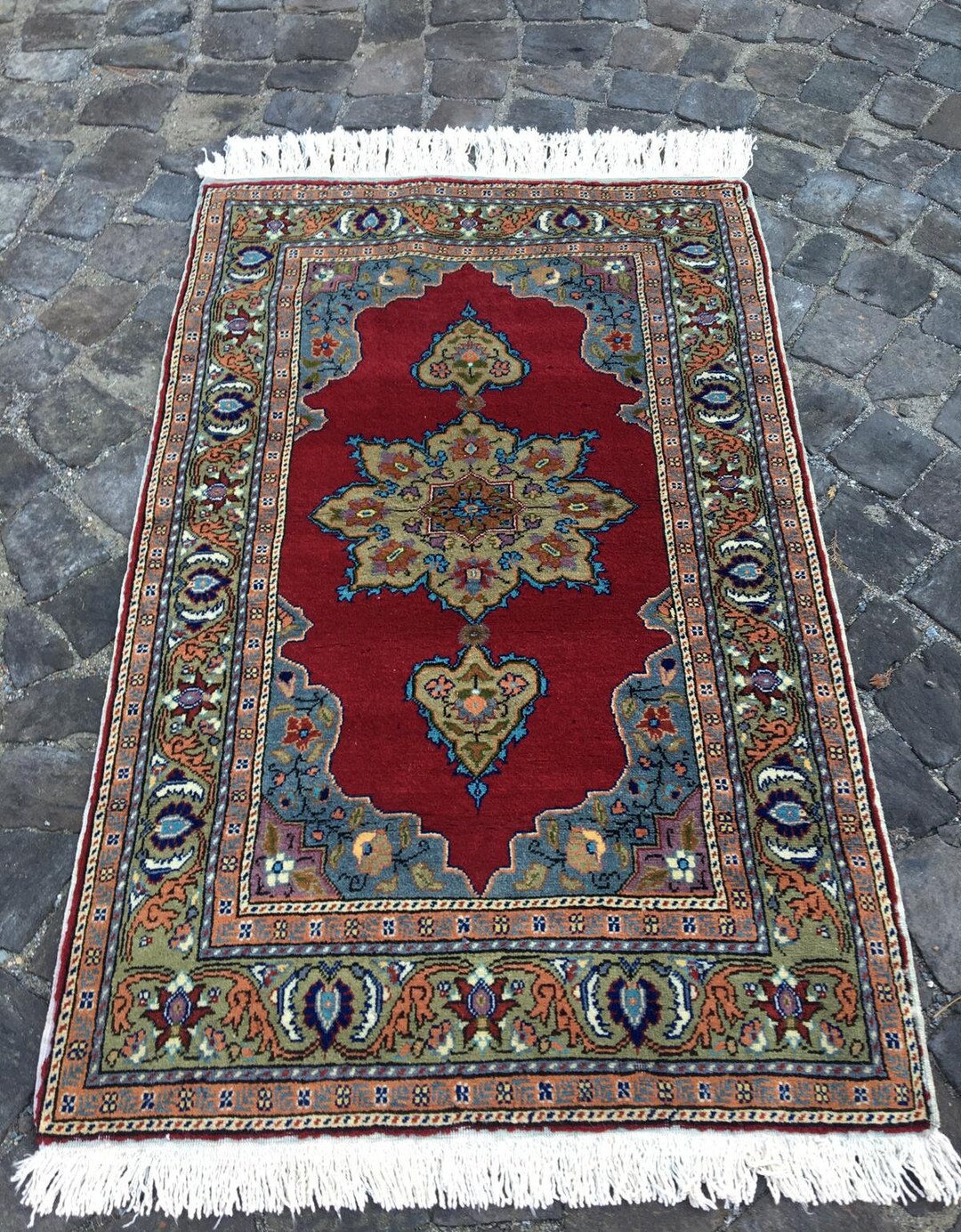 Red Turkish Rug 3x5 Vintage Rug Aesthetic Rug Oriental Rug - Etsy