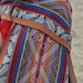 Large Peruvian Alpaca Shawl With Tawantinsuyo and Rainbow Colors ...