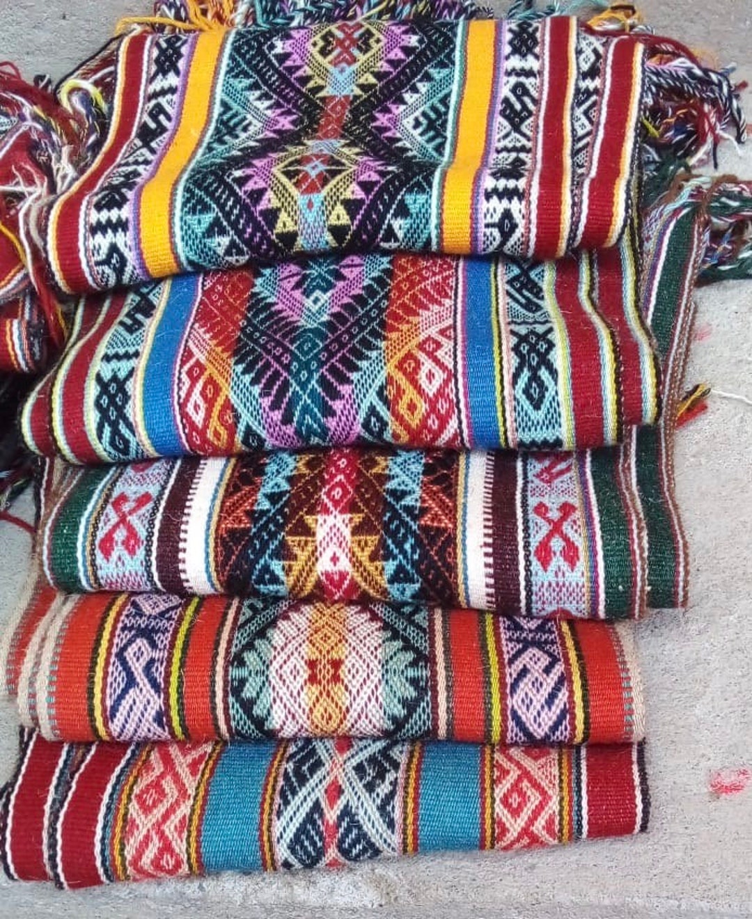 Peruvian Alpaca Scarf / Ceremony Scarf Peru / Andean Mantel - Etsy