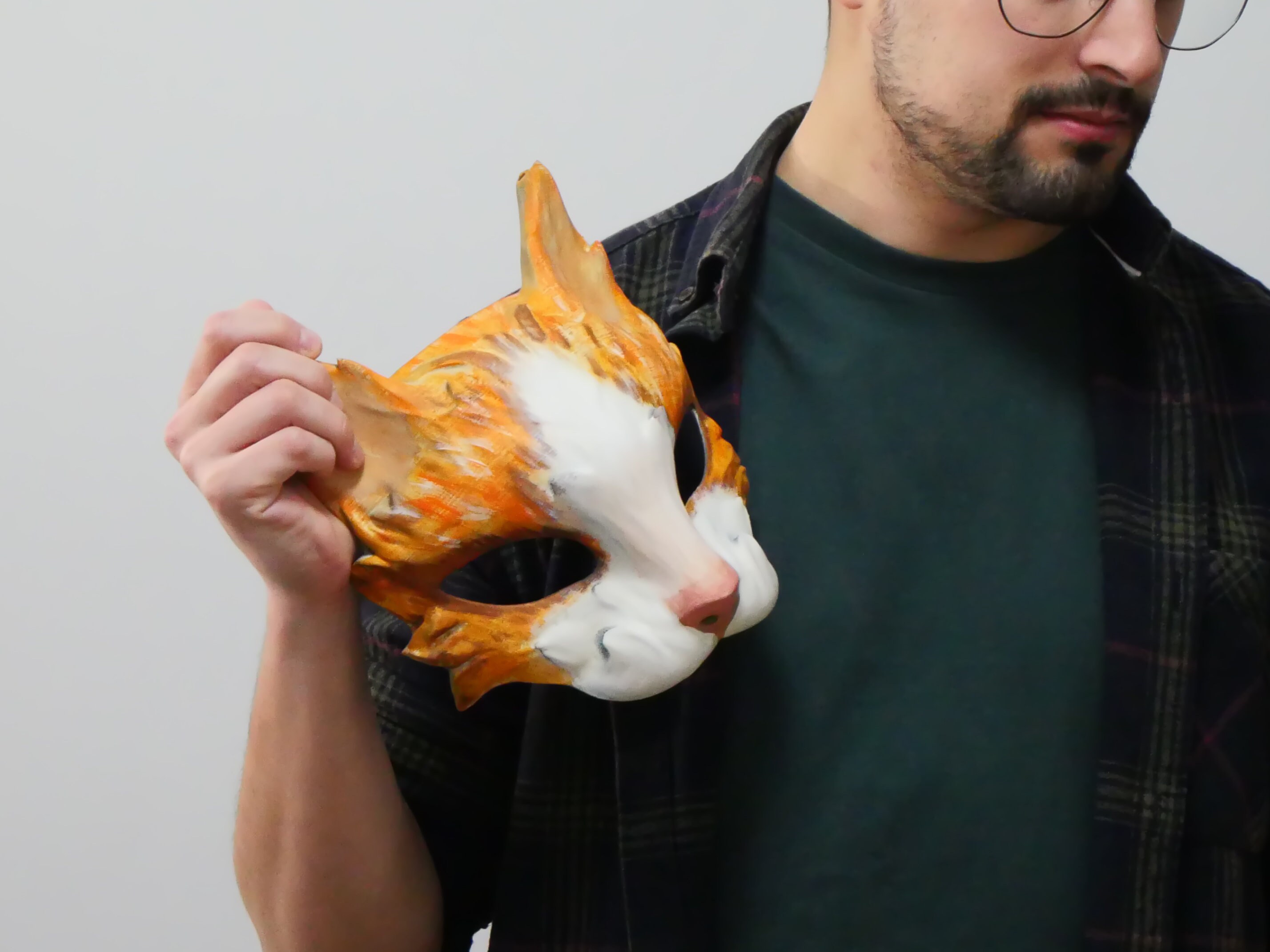 Boundle Neko Europeangrey Cat Mask a Cute Mask for Wearing & Deco Neko ...