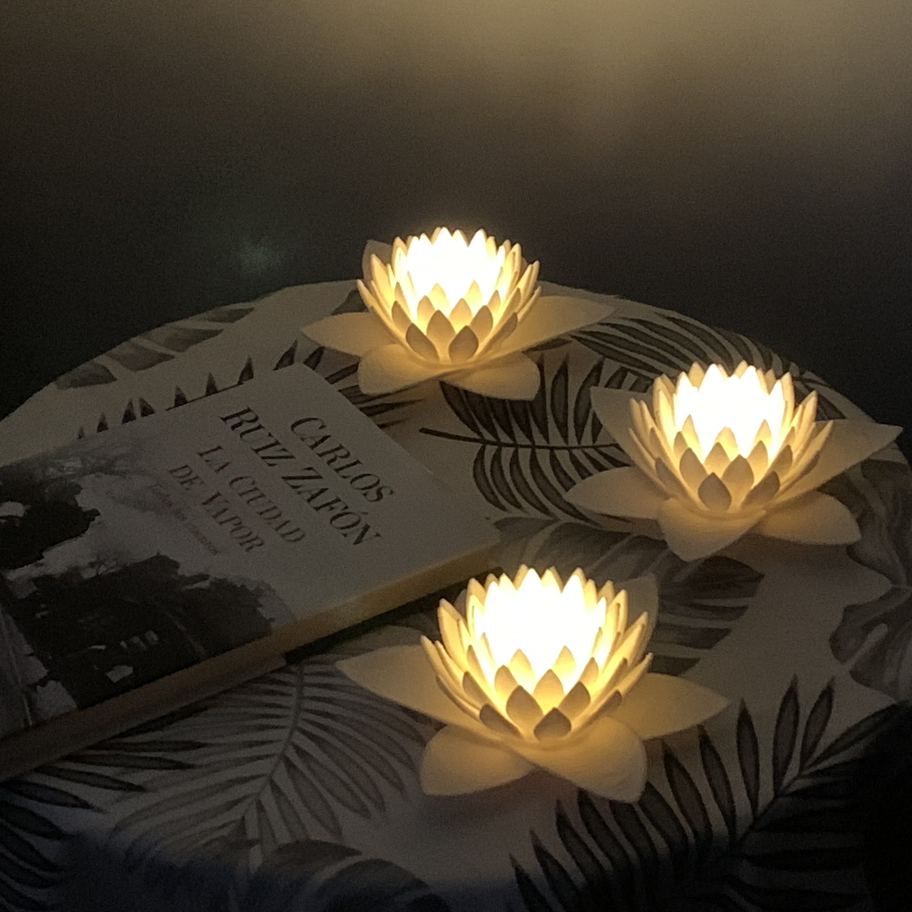 Light Lotus a Delicate Lamp in Harmony With Nature / Lotus Light a ...