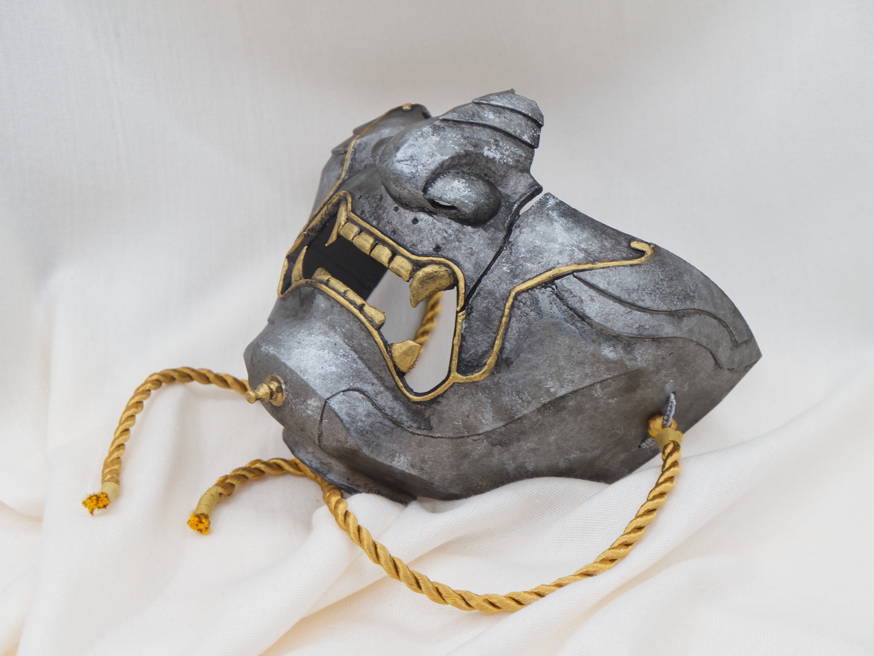 Metal Mengu Mask Traditional Japan Mask for Wearing & - Etsy