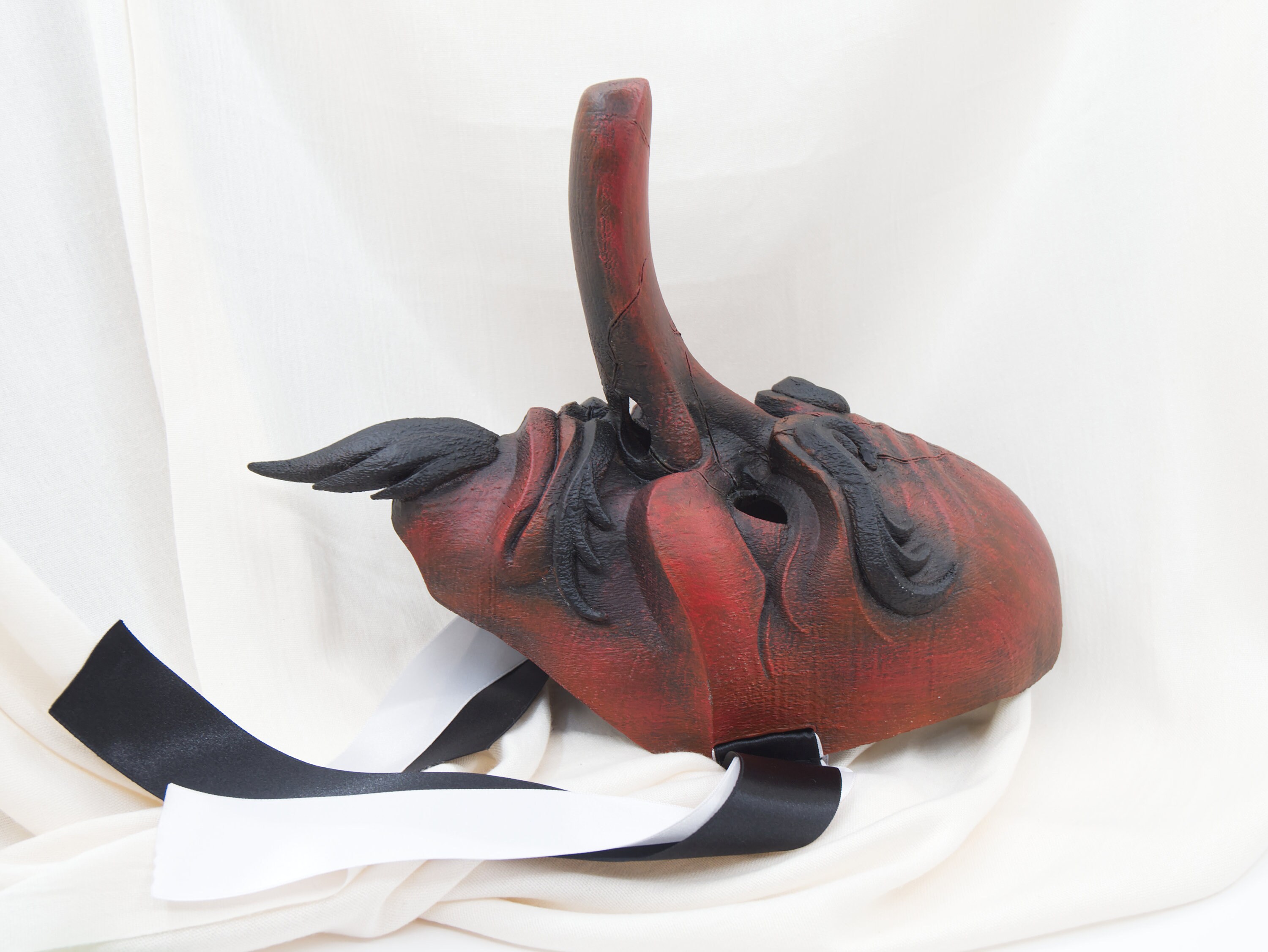 Ancient Tengu Mask a Traditional Japan Mask for Wearing & - Etsy