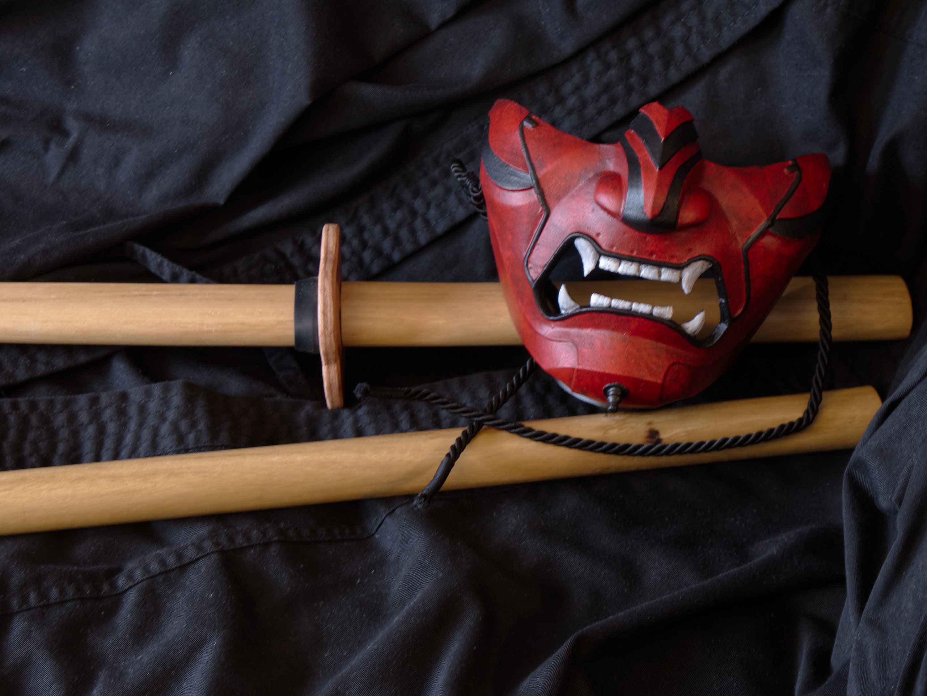 Traditional Mengu Mask Traditional Japan Mask for Wearing & - Etsy