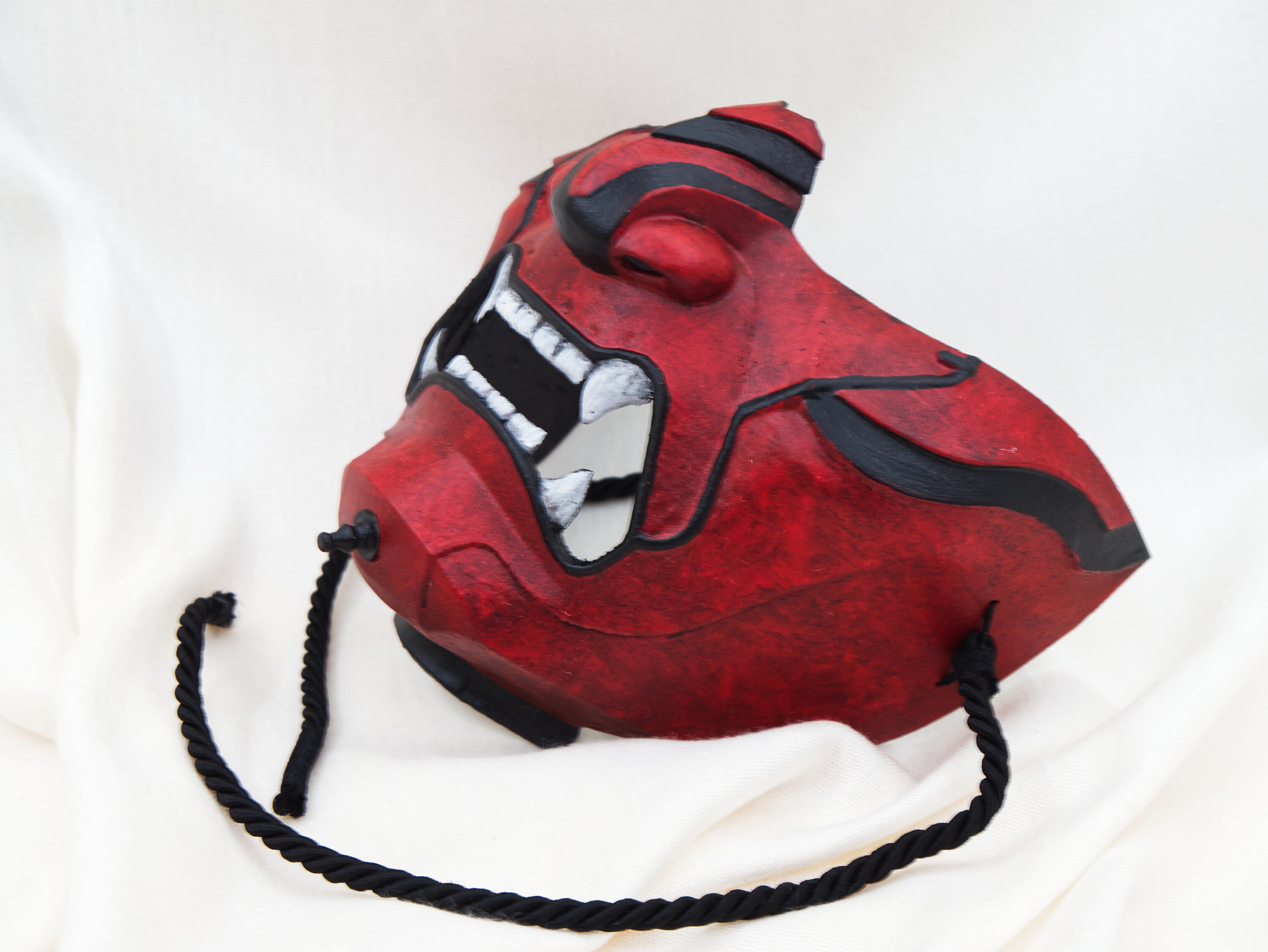 Traditional Mengu Mask Traditional Japan Mask for Wearing & - Etsy