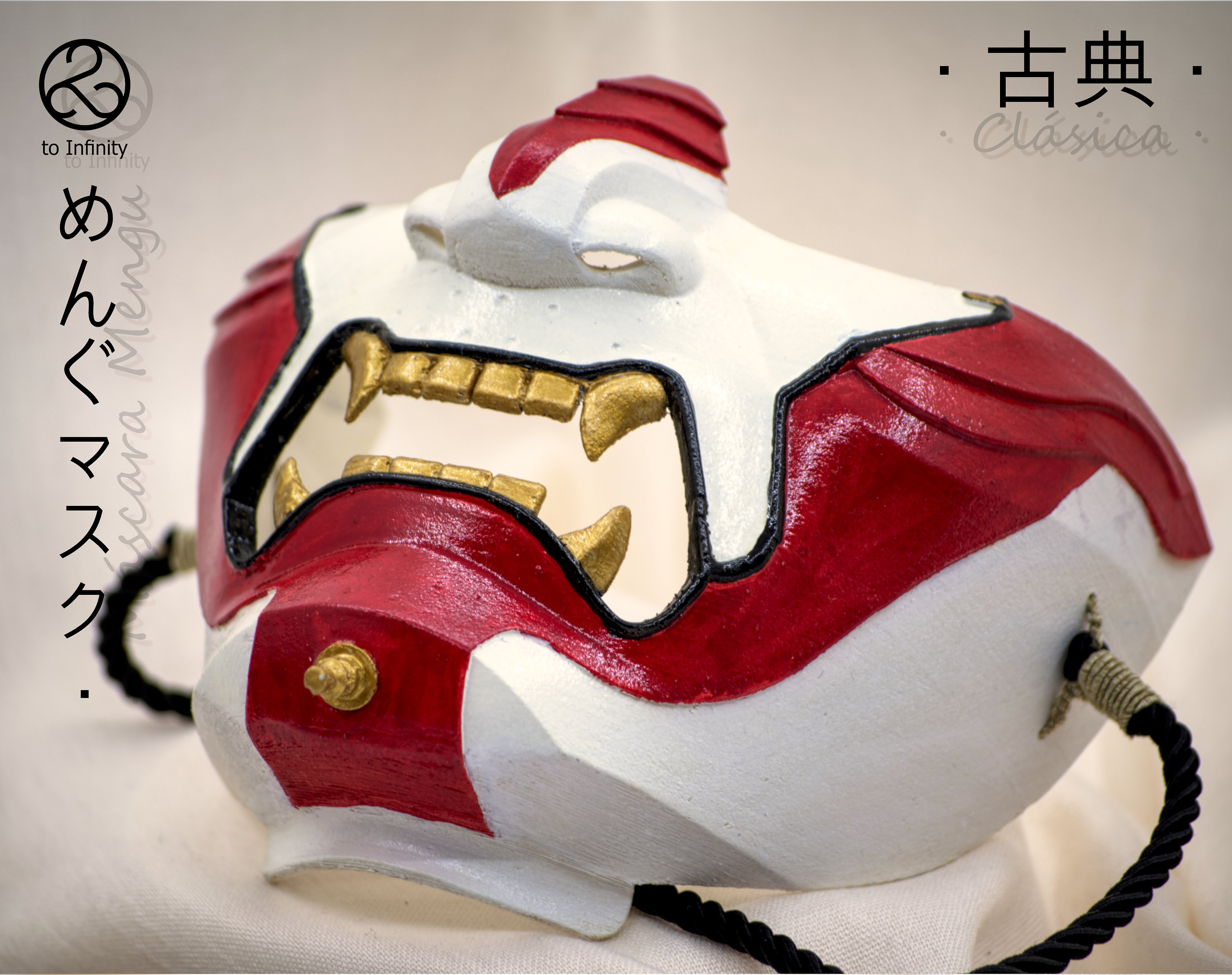 Traditional Mengu Mask Traditional Japan Mask for Wearing & - Etsy