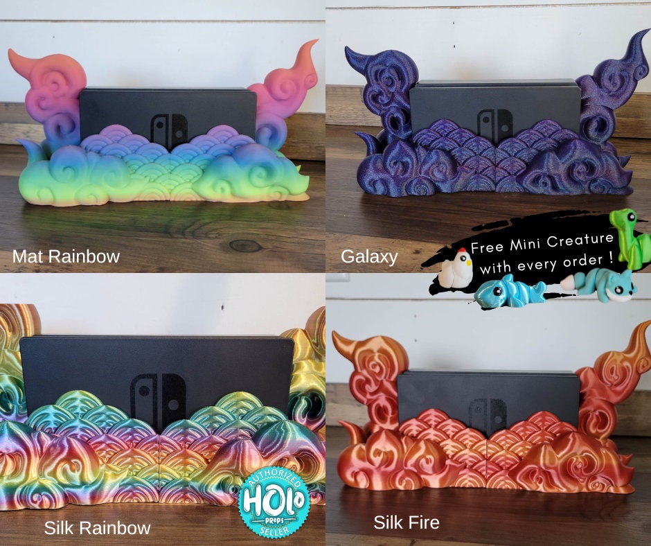 Cloud Switch Dock | Japanese Cloud Dock | Rainbow Switch Dock | Cradle ...