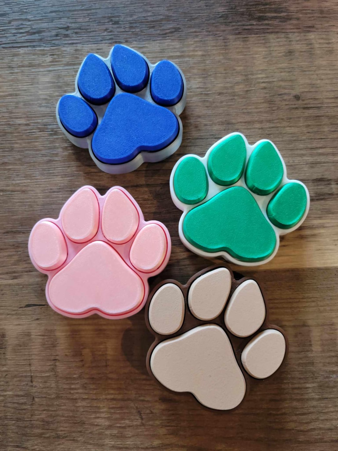 Cat Paw Print Clicker | Dog Paw | Toe Beans | Mechanical Clicker | Stim ...