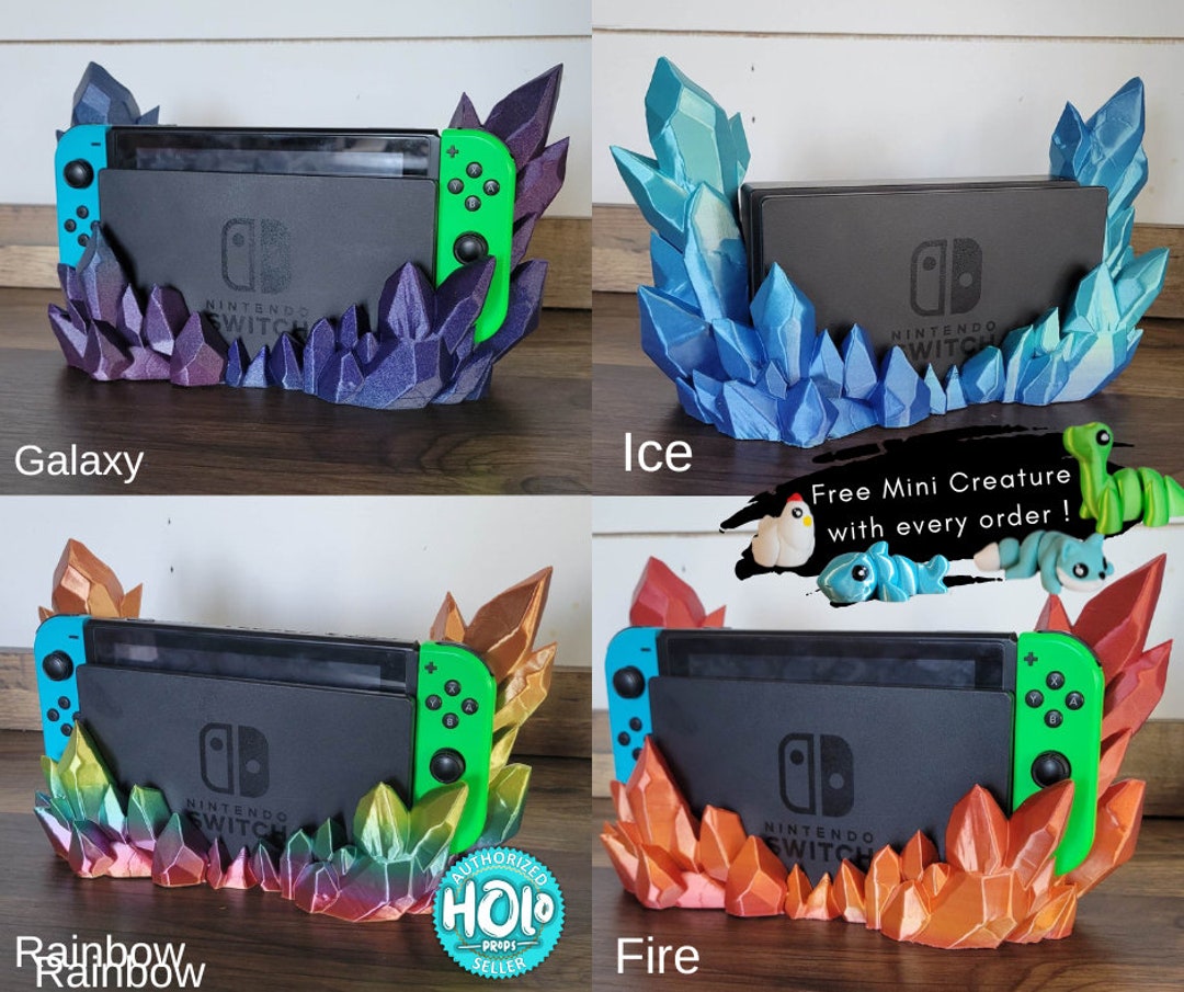 Crystal Switch Dock Classic & OLED Switch | Gaming | Dock | Gift ...