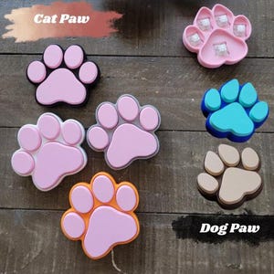 Cat Paw Print Clicker | Dog Paw | Toe Beans | Mechanical Clicker | Stim ...
