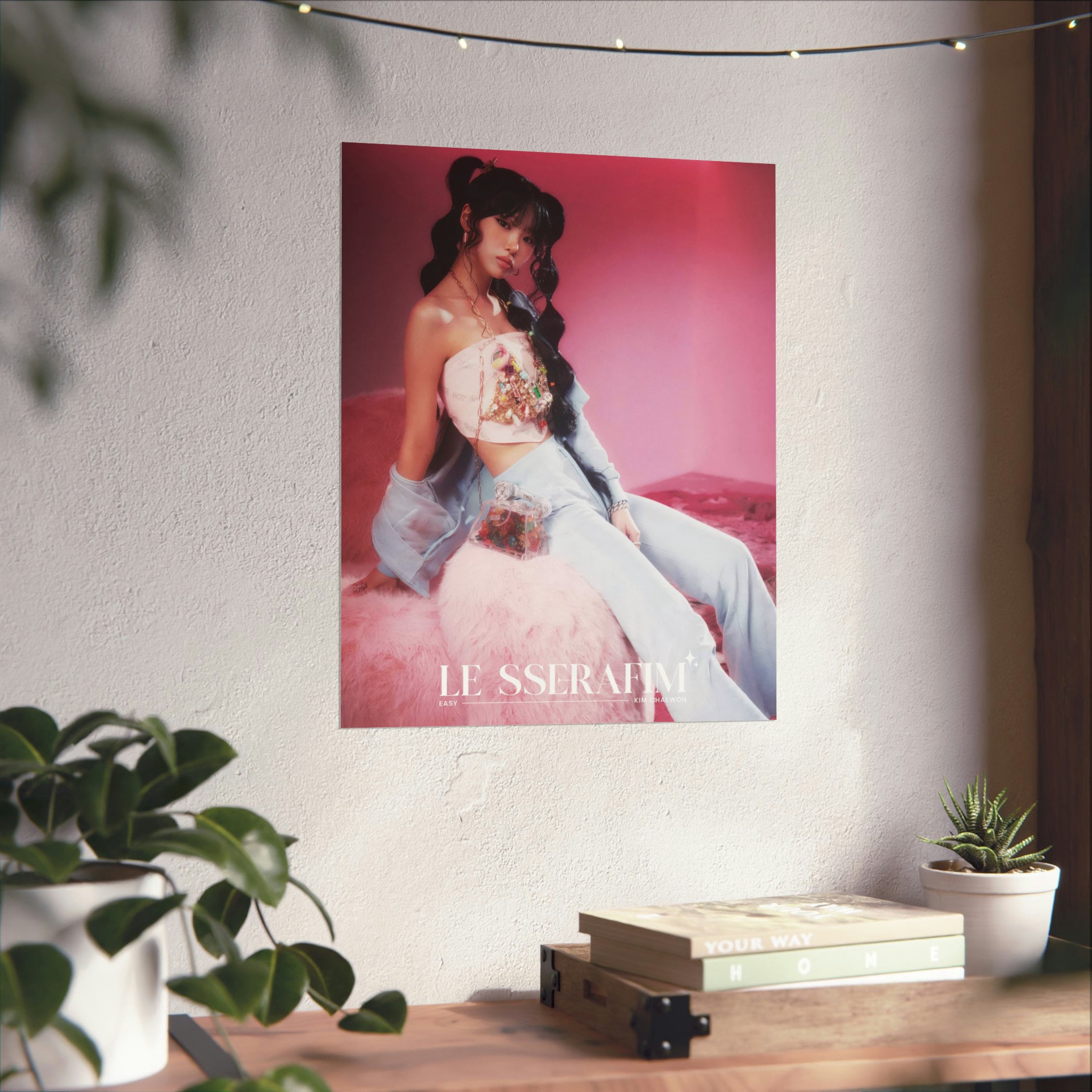 Le Sserafim Kim Chaewon Easy Album Poster Easy Album Album Multiple ...